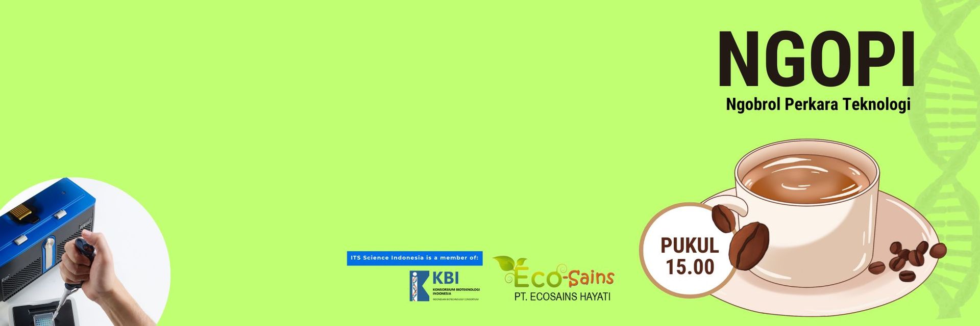 NGOPI (NGOBROL ASIK TEKNOLOGI) - PEMANFAATAN REAL TIME PCR DALAM ...